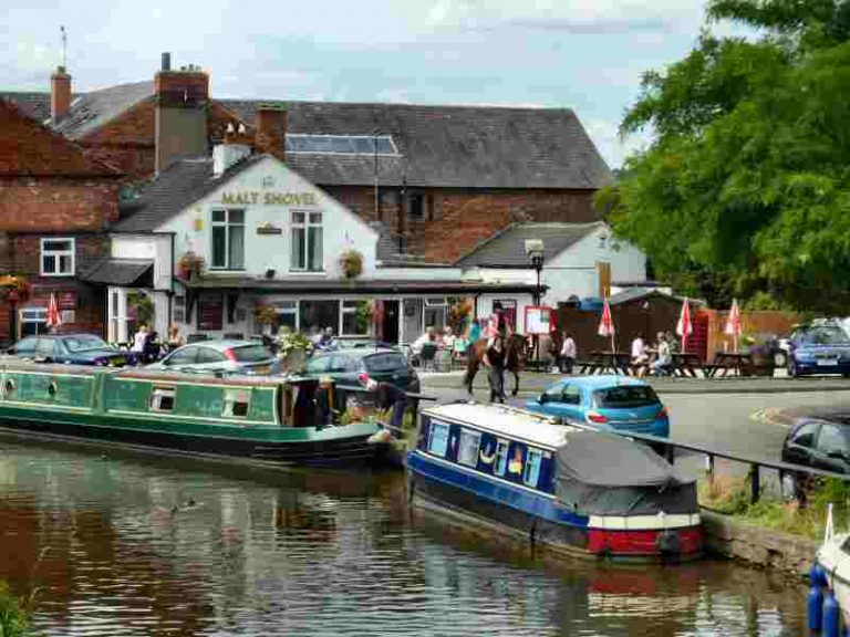 Shardlow | Historic Canal Port | Derwent Mouth Lock | Malt Shovel